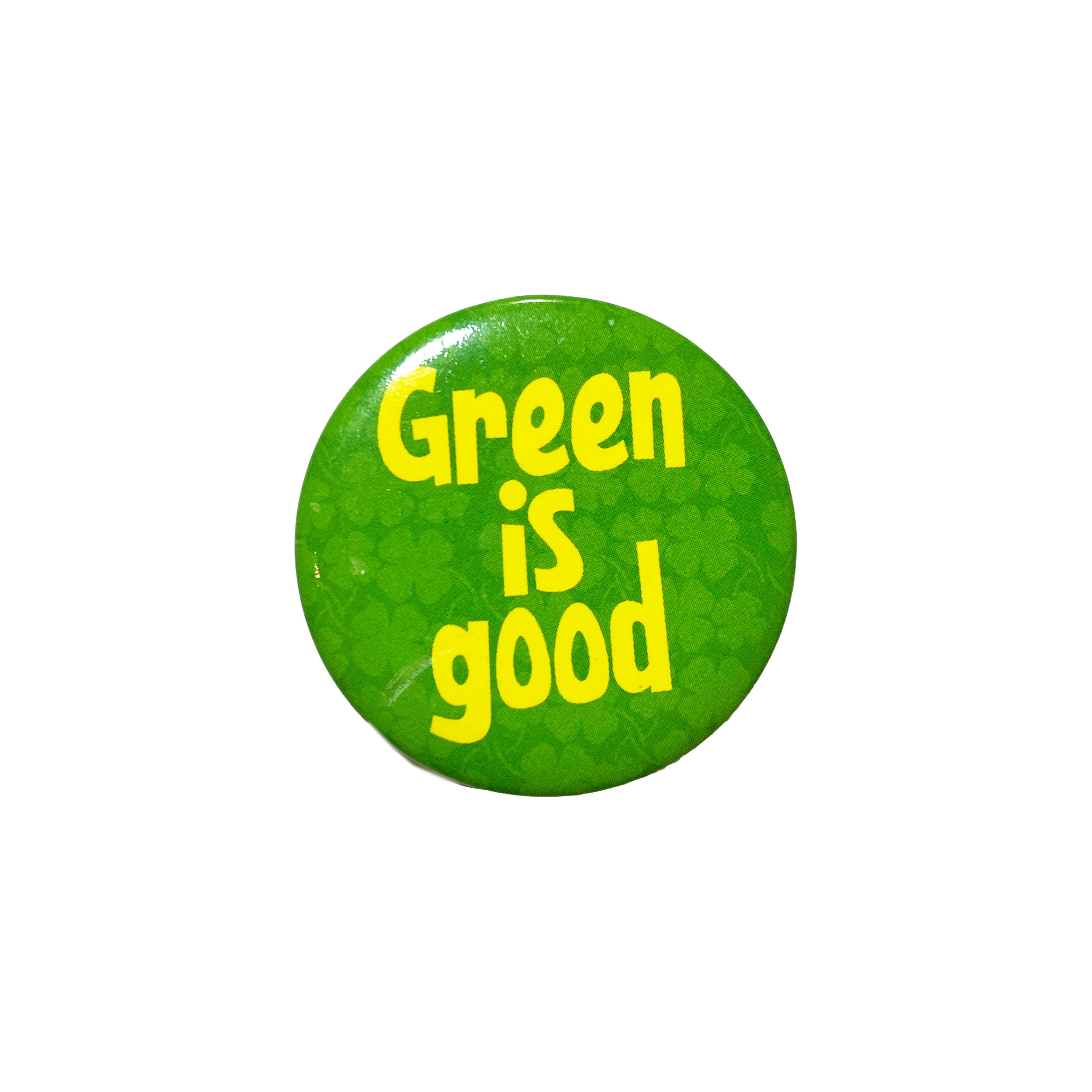 Green is good Badge – frgeek