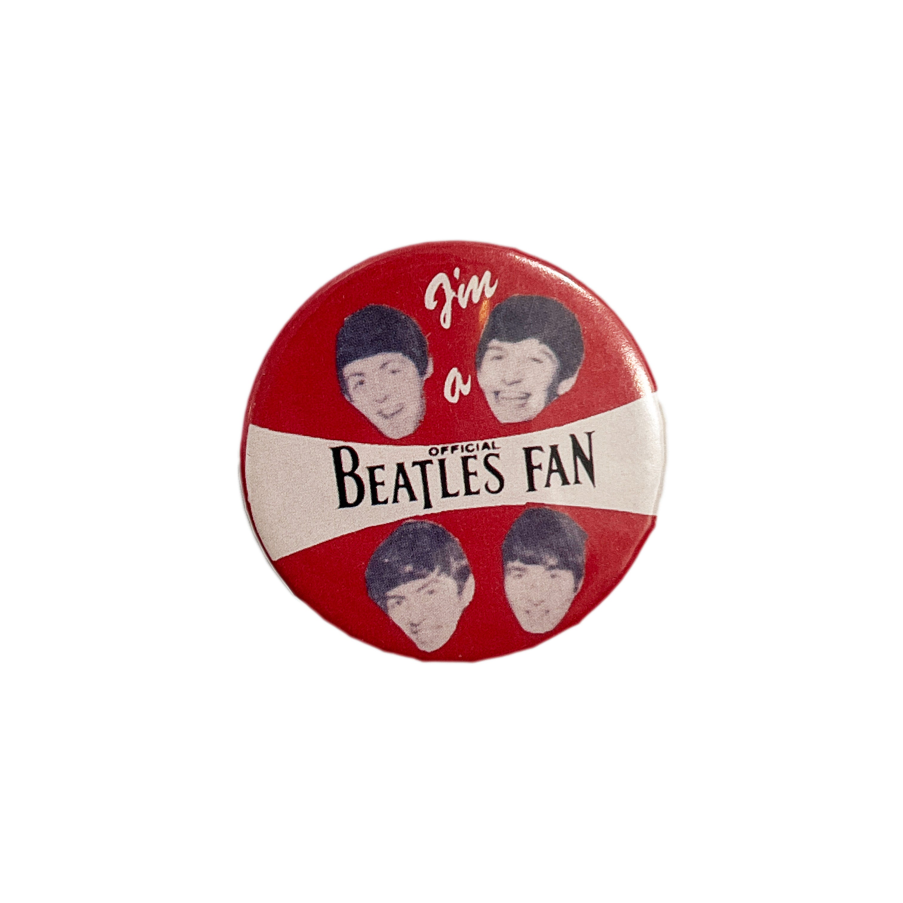 Beatles "I'm a Beatles Fan" Badge – frgeek