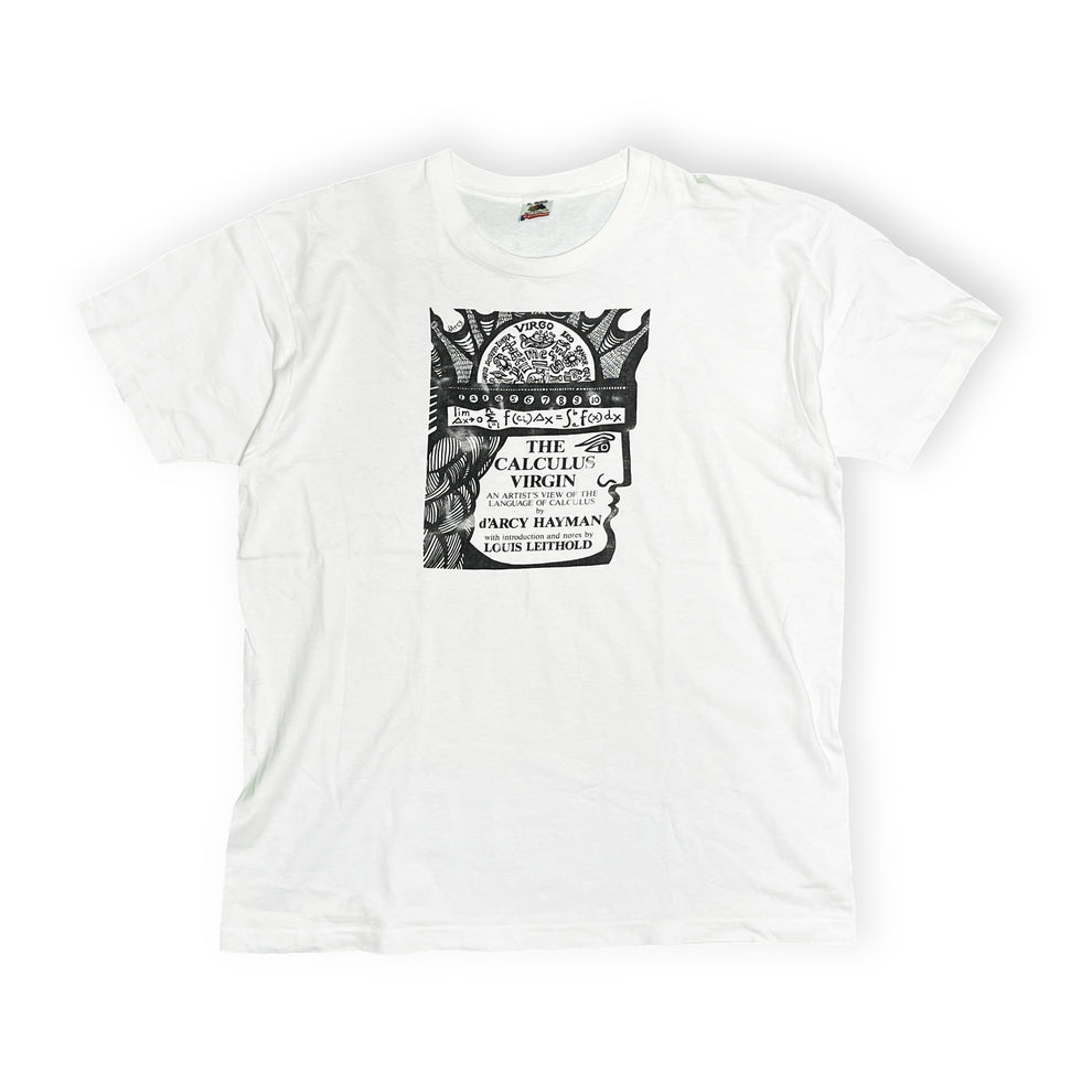 90's FRUIT OF THE LOOM d’Arcy Hayman "The Calculus Virgin" T Size (XL ...